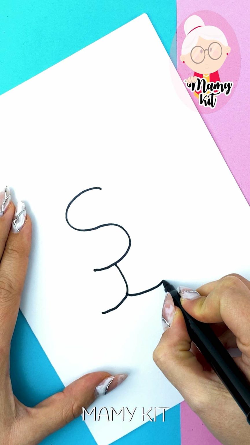 Comment faire un Dessin facile et rapide - Mamykit