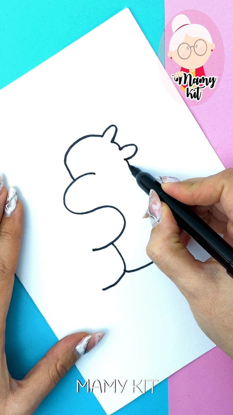 Comment faire un Dessin facile et rapide - Mamykit