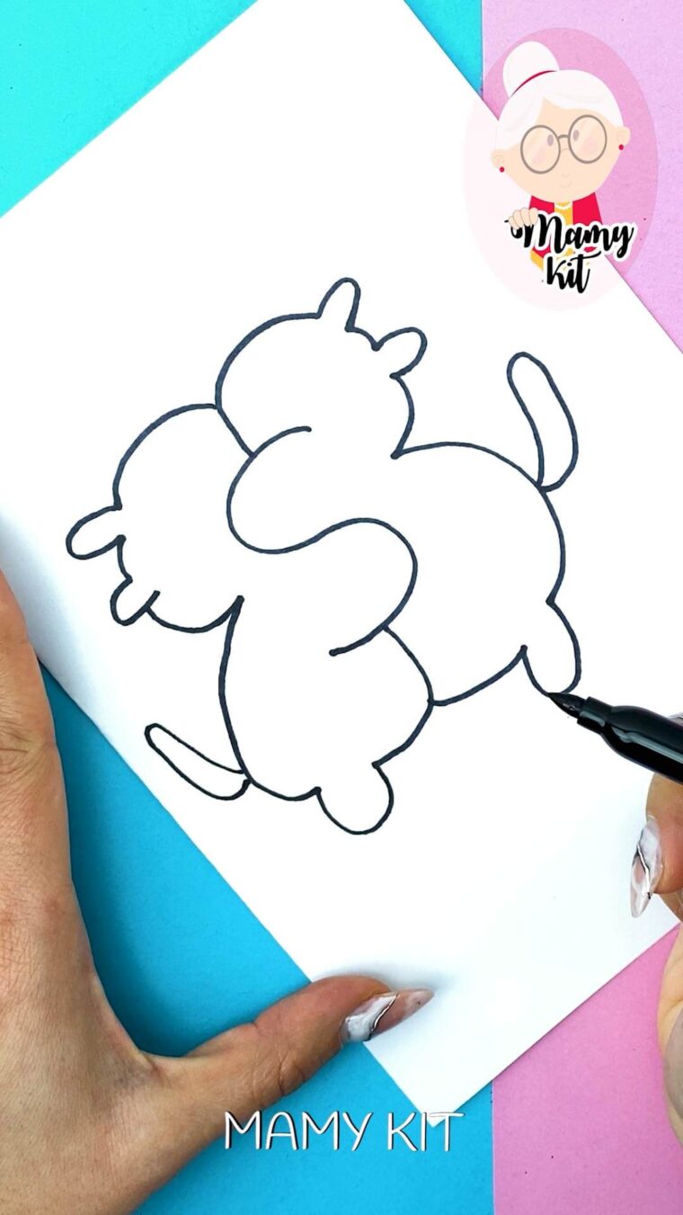 Comment faire un Dessin facile et rapide - Mamykit