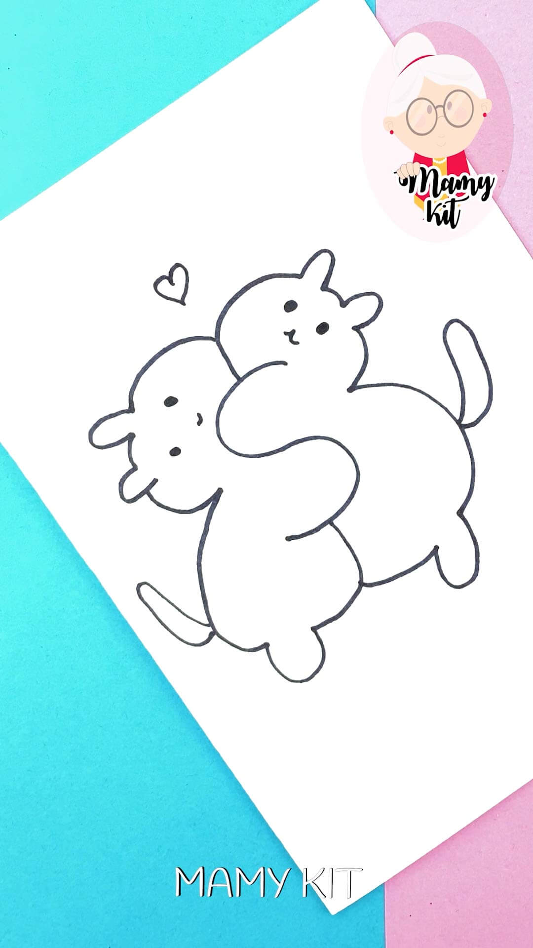 Comment faire un Dessin facile et rapide - Mamykit