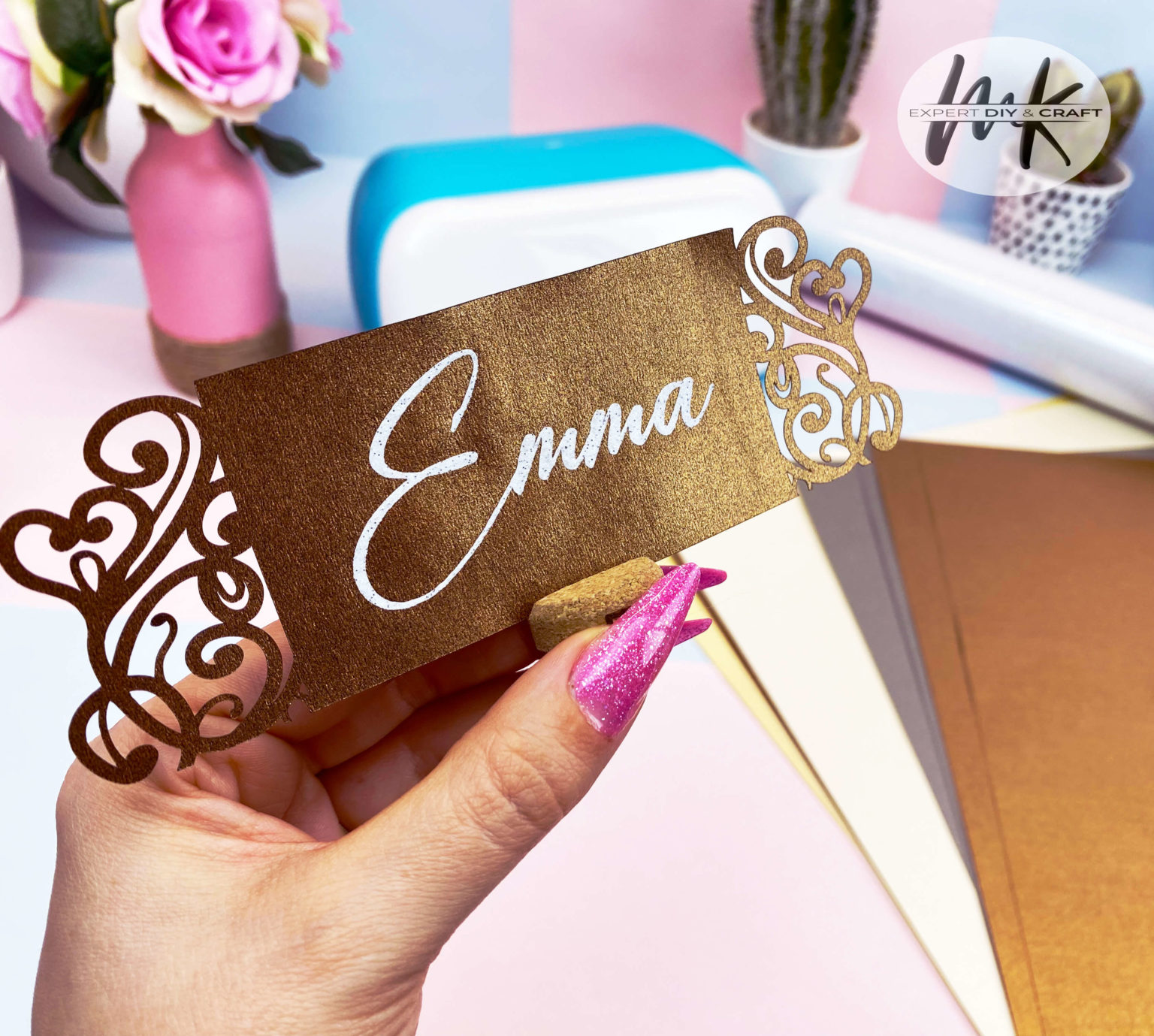 Comment faire des décorations de mariage DIY avec Cricut